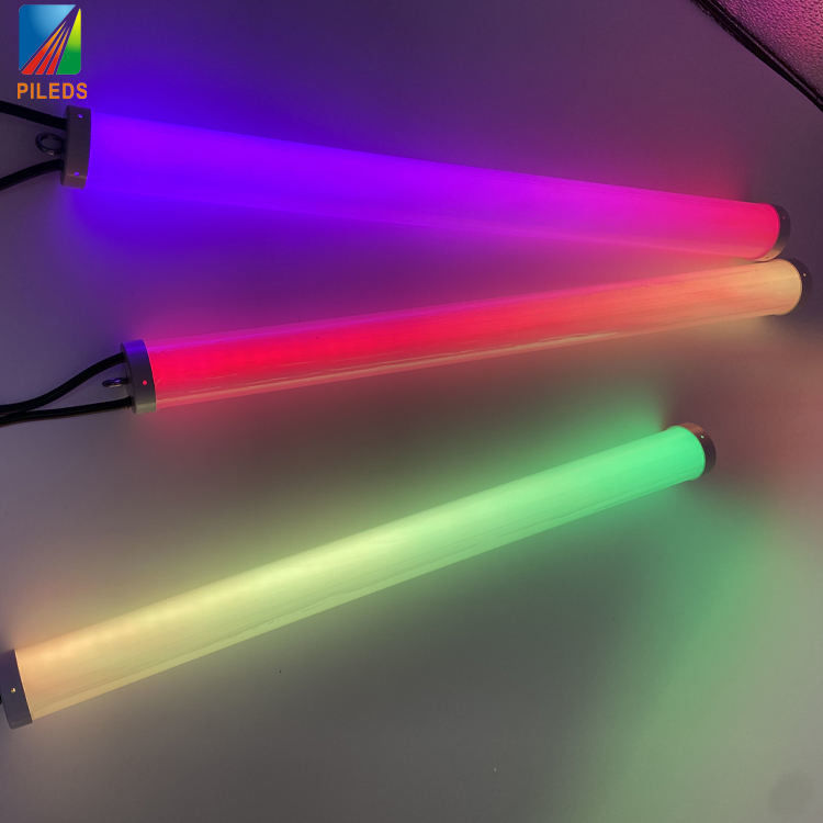 360 Degrees LED Pixel Tube Addressable Led bar Disco RGB Led Linear ...