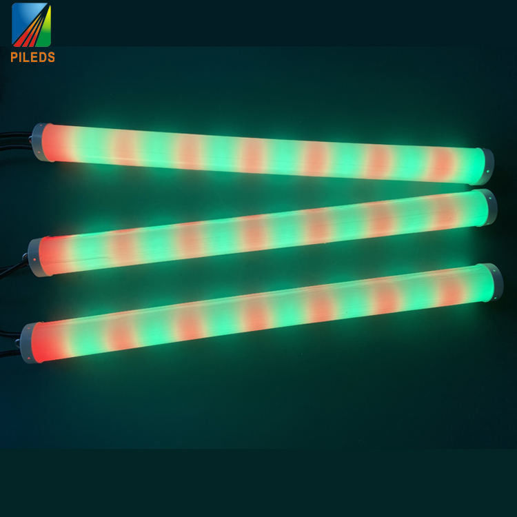 Outdoor 1m Pixel Tube Lights 24V 3D Programmable RGB RGBW For Events Party