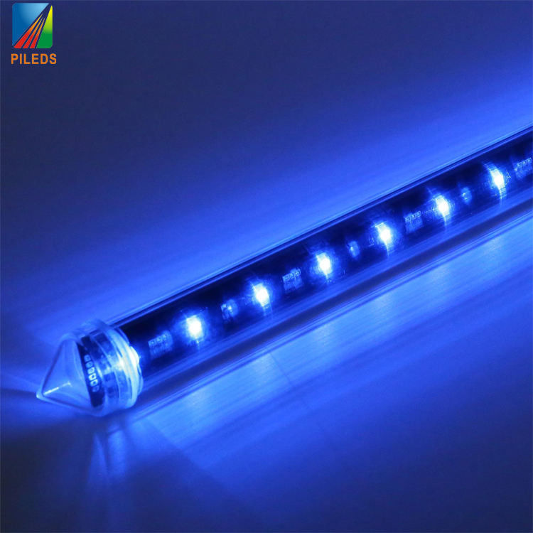 20mm 3D LED Pixel Tube , 360 Degree Illuminated Digital SMD Meteor Tube ...