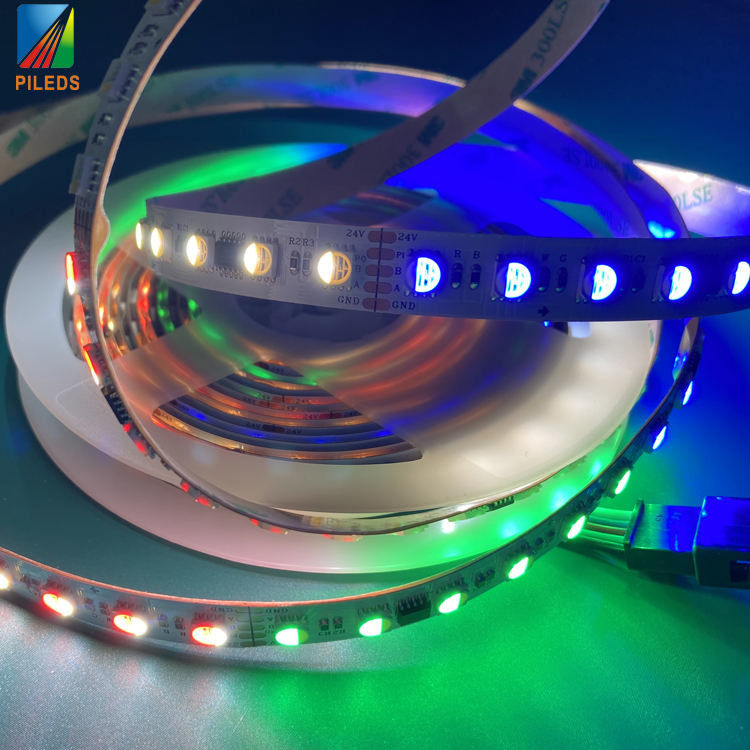 Waterproof DMX LED Pixel Strip With 5050 Addressable Rgb Rgbw 4 Chips In 1