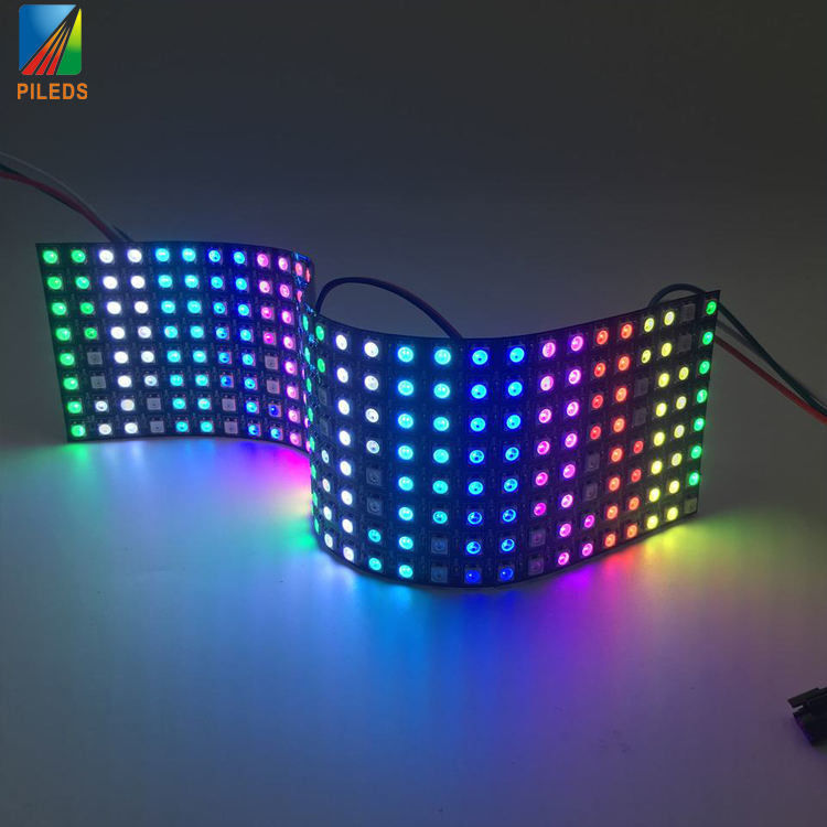 8x32 16x16 LED Matrix Panels WS2812B SK6812 IC With 5050DMX RGB SMD