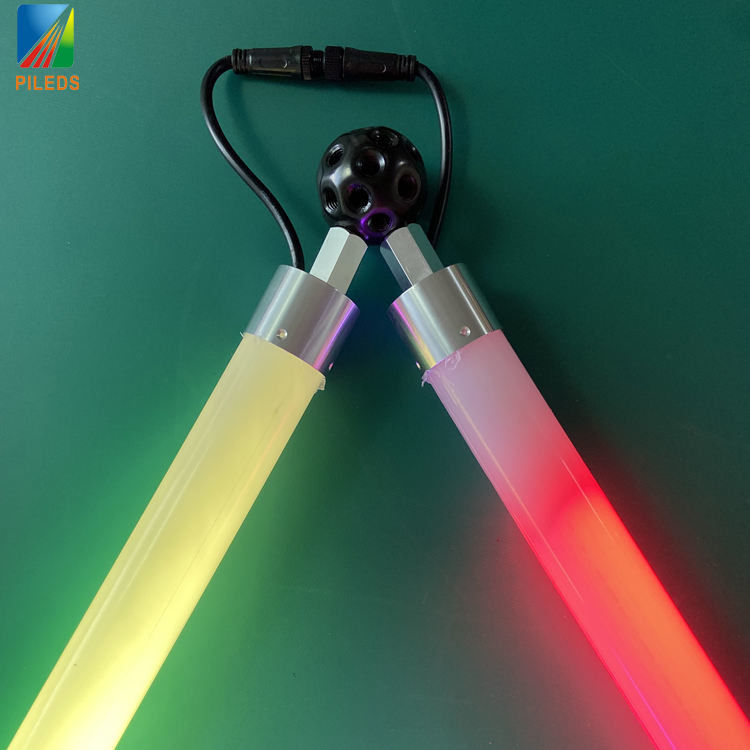 3D Triangle Vertical LED Meteor Shower Rain Lights Pixel For Club Disco