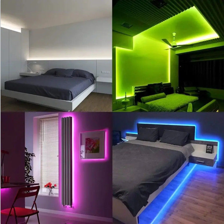 5050 Rgb Individually Addressable LED Strip Ws2815 Dual Signal