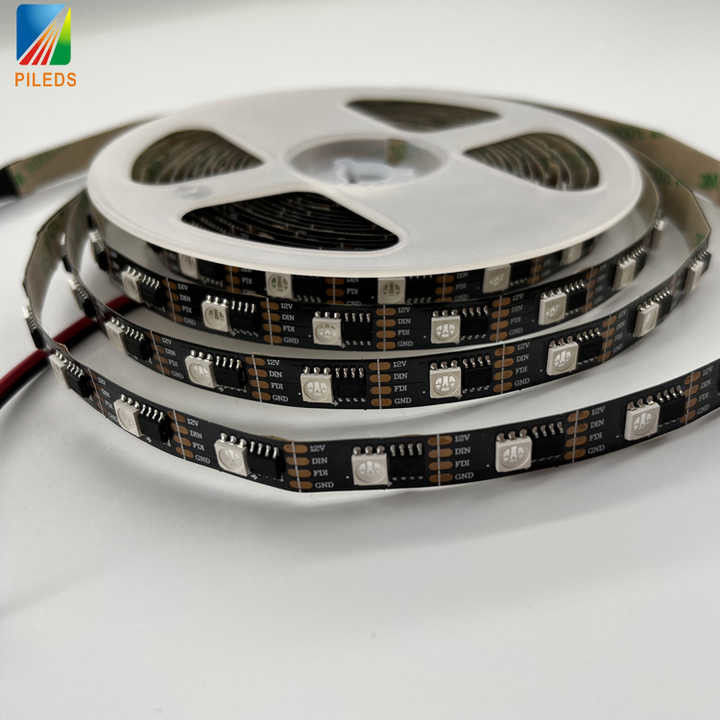 DC12V flexible LED Pixel Strip RGB full Color for Architectural accent ...