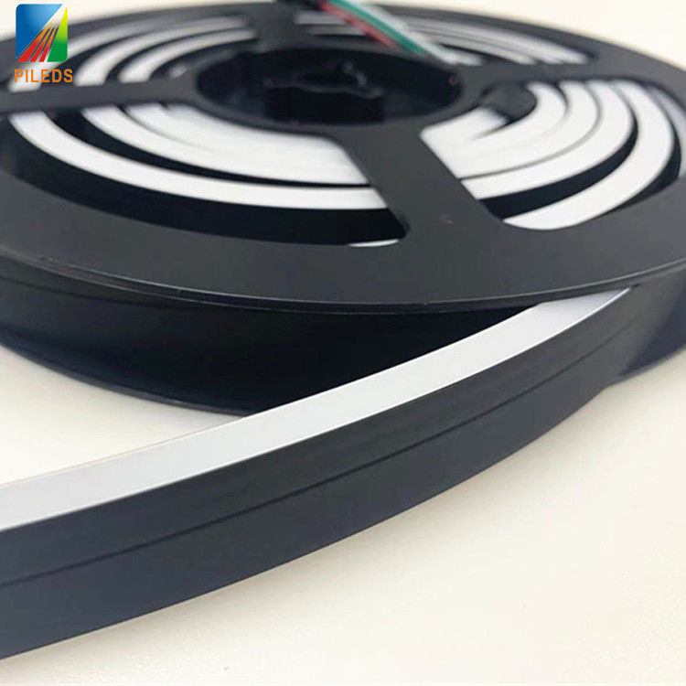 WS2811 LED Neon Strip , Black Color Silicone Neon Light Full RGB Color ...