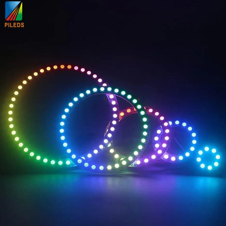 DC5V WS2812 LED Pixel Ring Addressable RGB Full Color 1000cd/M2 Brightness