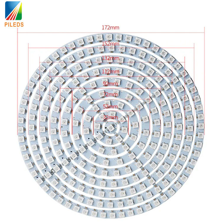 Addressable Pixel LED Circle DC 5V WS2812 5050 RGB Full Color