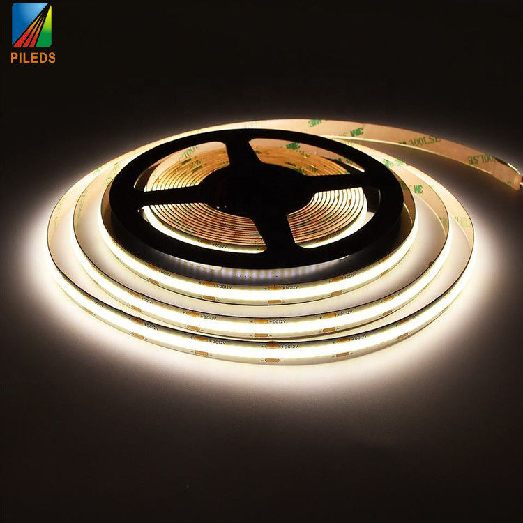 480leds COB LED Flexible Strip Lights Ra90 8mm 12v 24v With 120 Degree ...