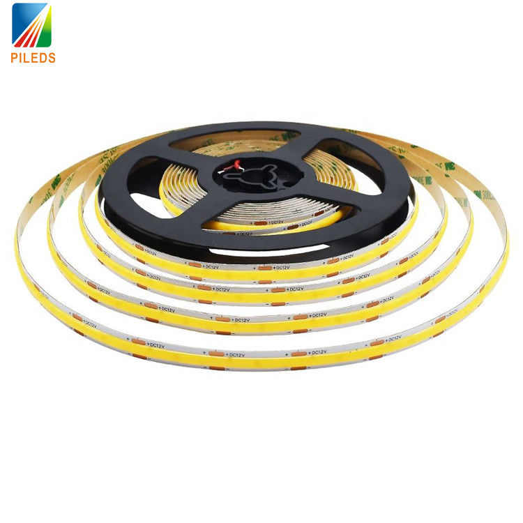 10W 24V FOB LED Strip , COB Rope Light 768leds Waterproof 1440lm/m