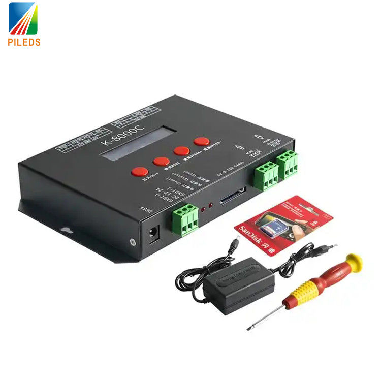 Offline 8 Ports K-8000C LED Controller Programmable For Intelligent Lighting Solution