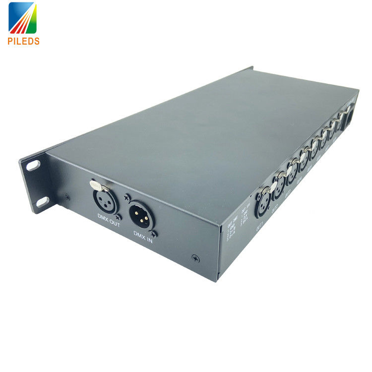 XLR 8 Ports RGB Stage Lighting Controller Madrixs Software SD Card SPI ...