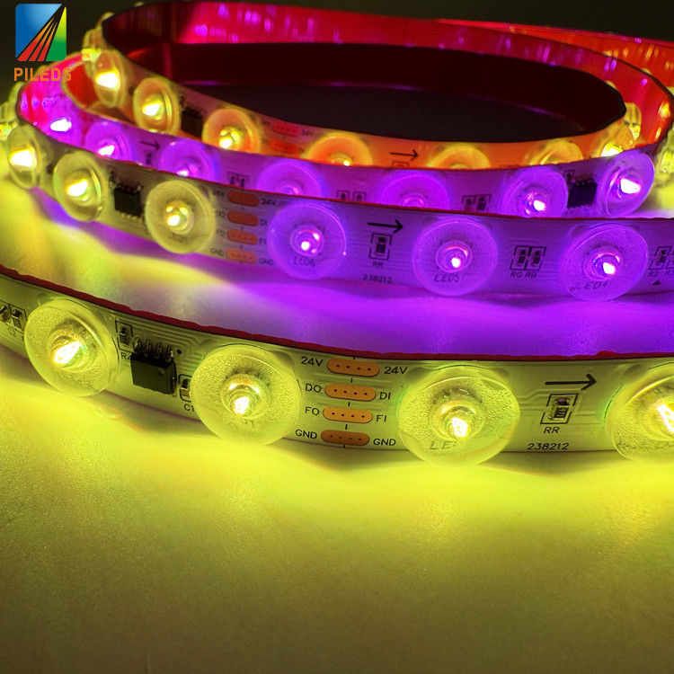 24V Digital RGB Flexible LED Strip 48LEDs Copper Body IP20 Rated Smart ...