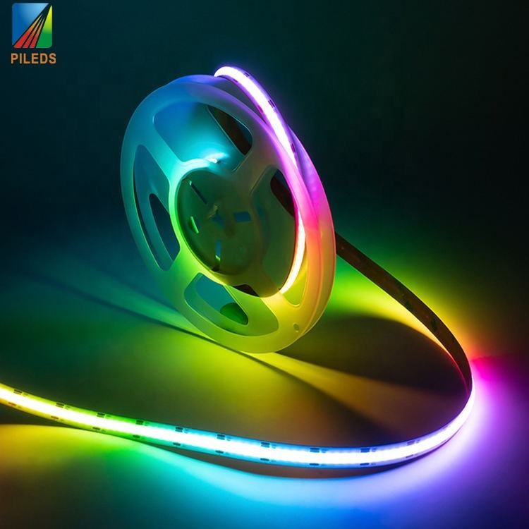 FCOB 24V DC Led Strip , RGB LED Pixel Strip WS2811 Addressable