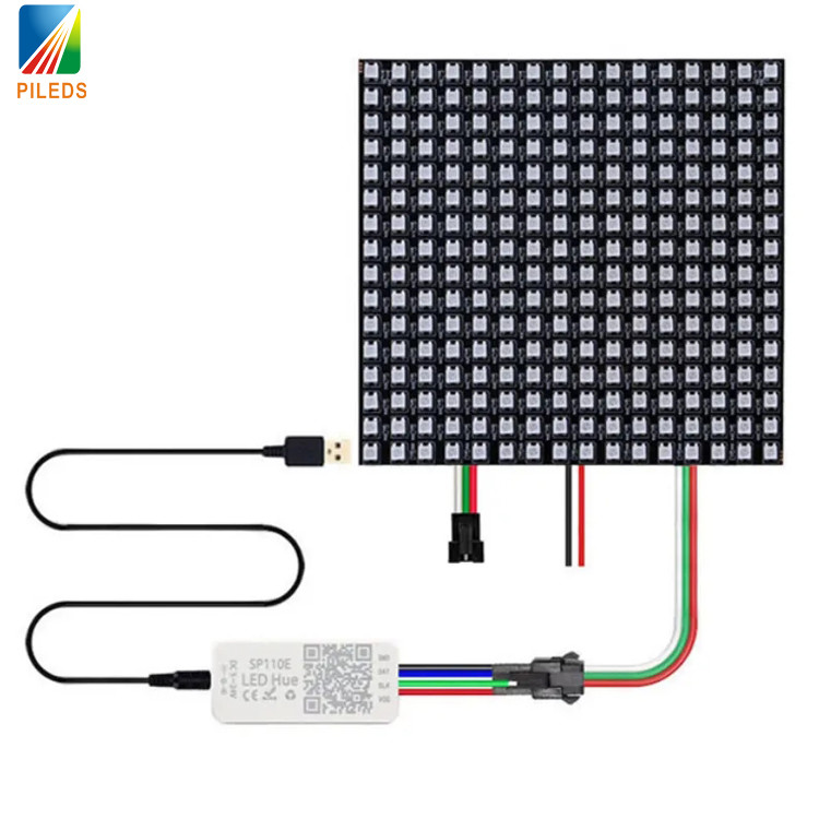 Flexible Addressable LED Matrix Panels 5050 SMD WS2812B 16x16