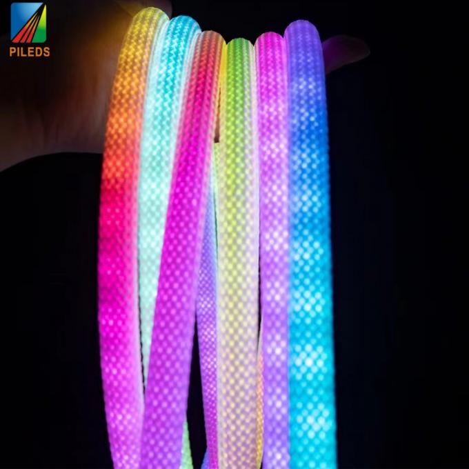 Dynamic Pixel RGB 360 Degree Neon Flex IP68 For Outdoor Lighting